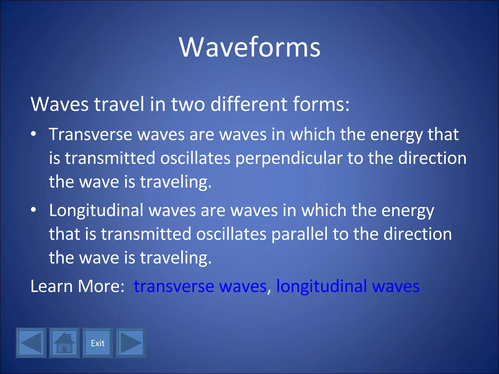Introduction to Waves and Waveforms | PPT