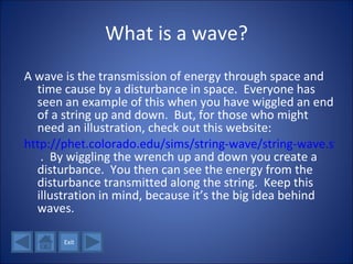 Introduction to Waves and Waveforms | PPT