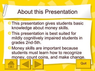 Interactive Money PowerPoint | PPT