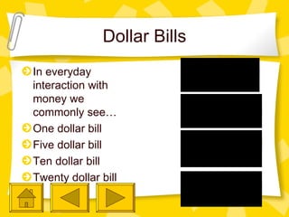 Interactive Money PowerPoint | PPT