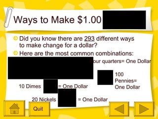 Interactive Money PowerPoint | PPT