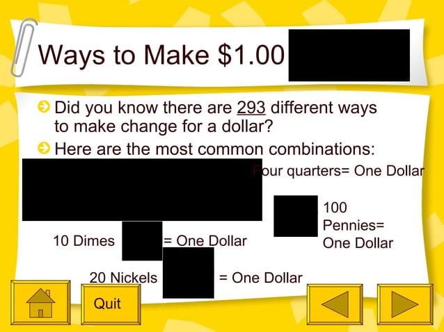 Interactive Money PowerPoint | PPT