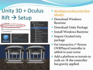 Visualization and Interactive Prototyping with Unity3D | PPT