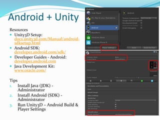Visualization and Interactive Prototyping with Unity3D | PPT