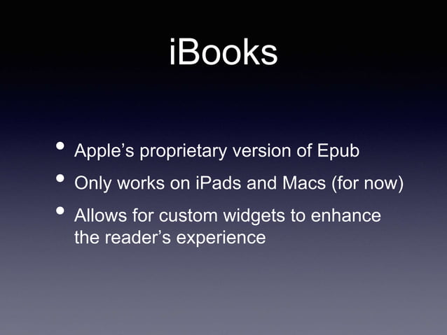 Basic ebooks vs interactive iBooks: How to choose | PPTX