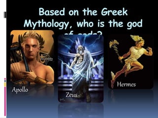 Interactive Quiz (Gods and Goddesses) | PPT