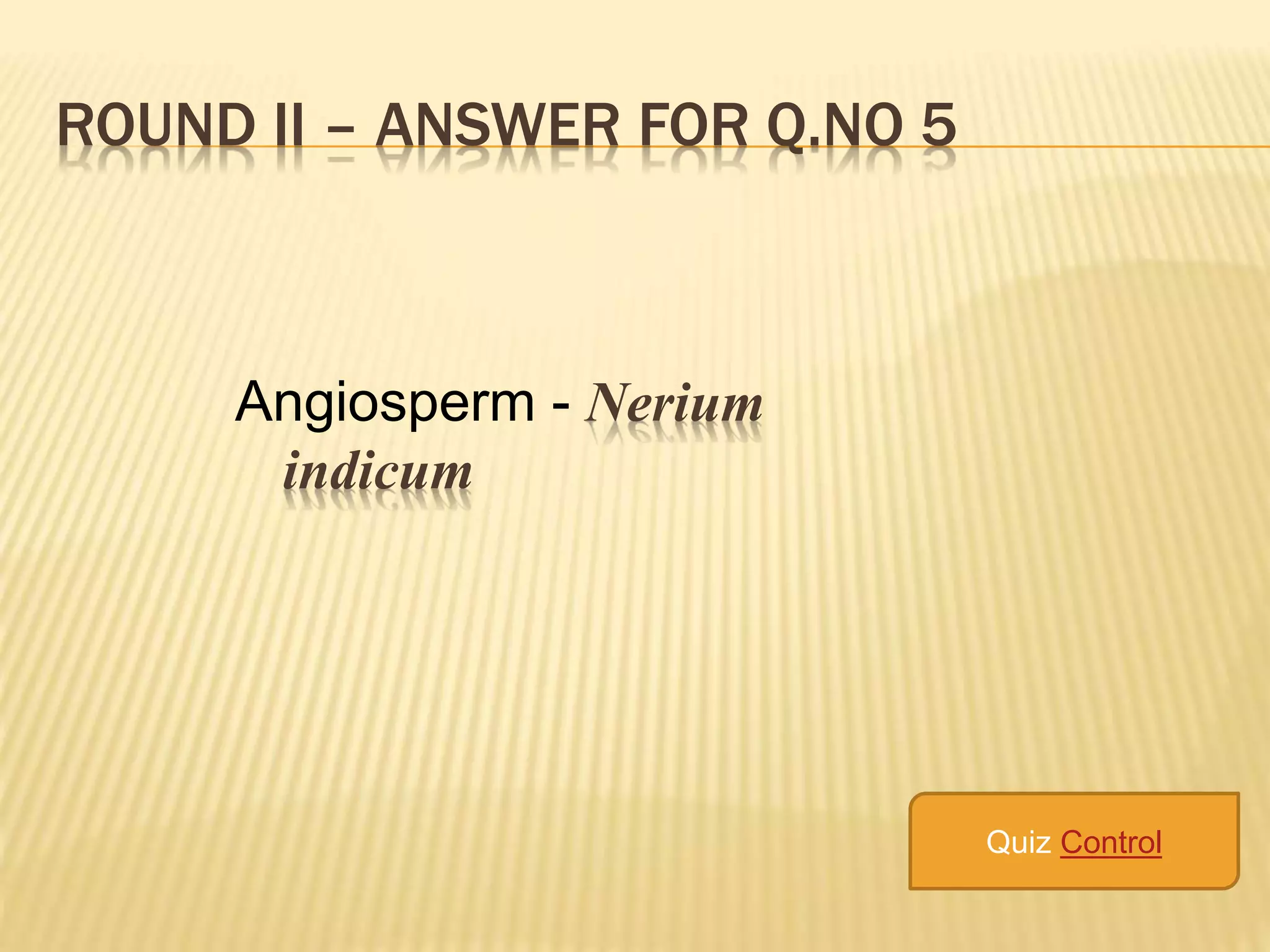 Interactive quiz on fundamentals of botany | PPTX