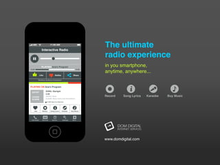 Interactive radio concept | PPT