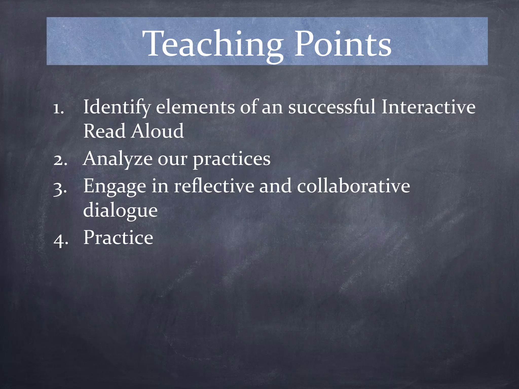 Interactive read aloud | PPT