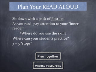 Interactive read aloud | PPT