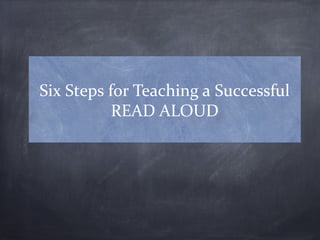 Interactive read aloud | PPT