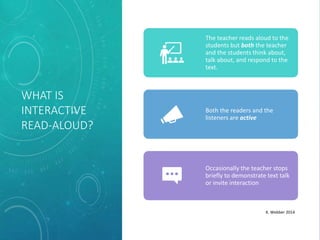 Interactive read aloud | PPTX