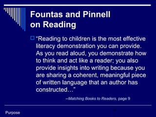 Interactive readaloud k 3 with reading teachers input | PPT