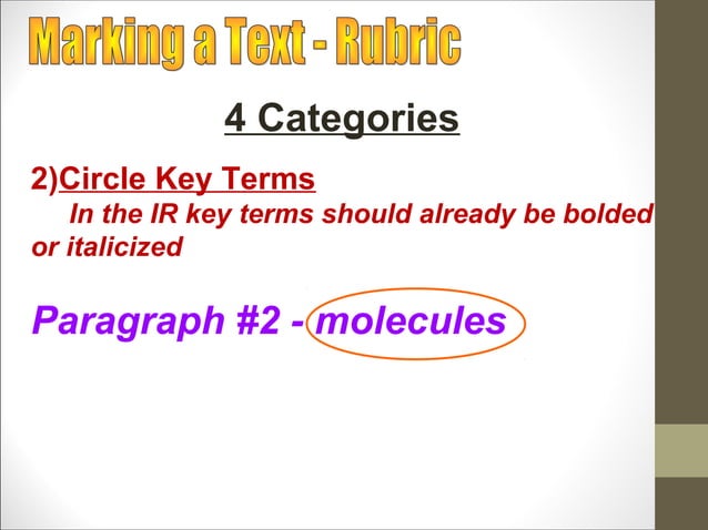 Interactive Reader + Rubric | PPT