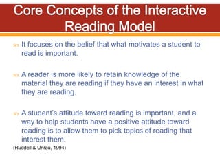 Interactive Reading Model | PPTX