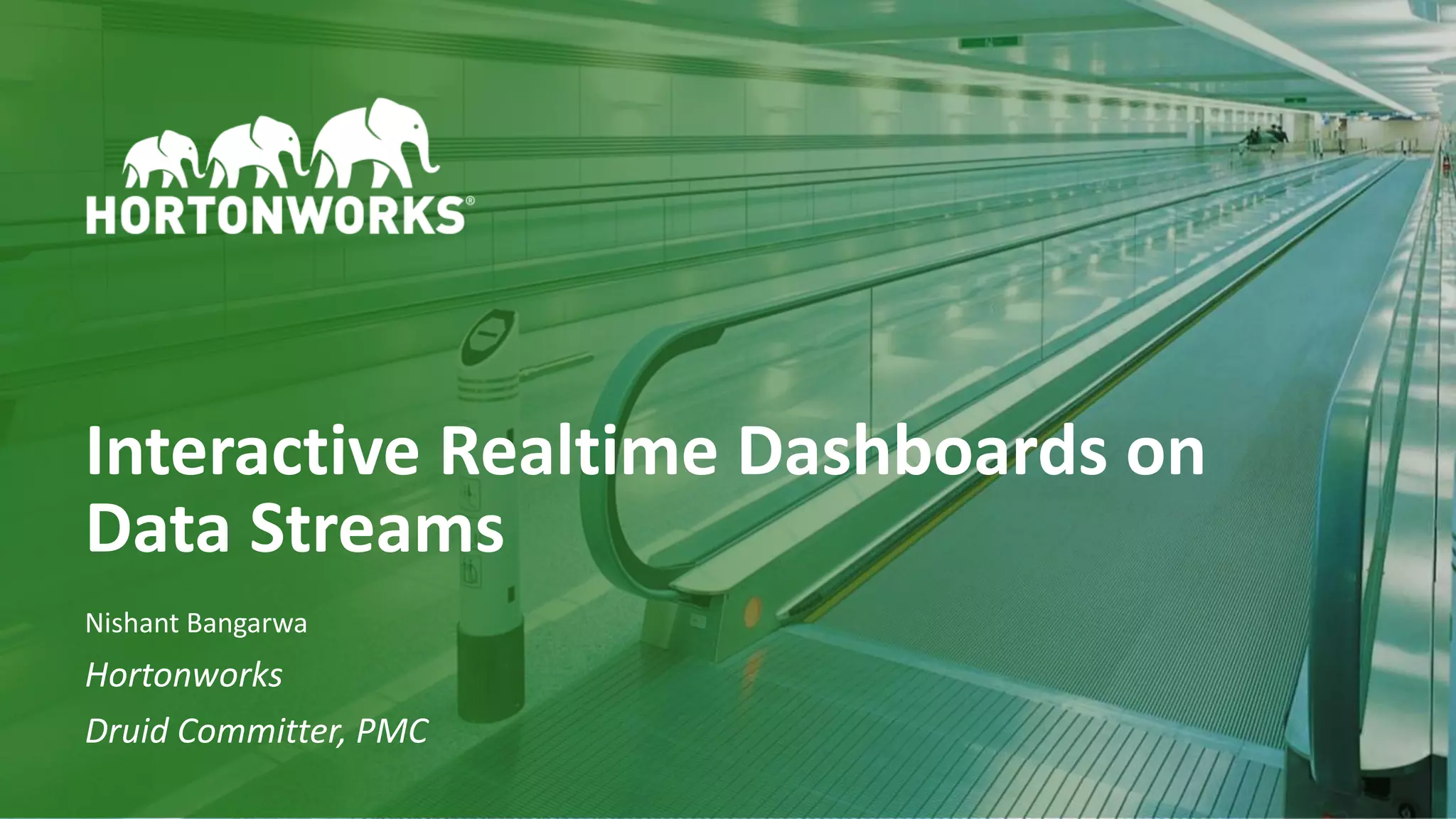 Interactive real-time dashboards on data streams using Kafka, Druid ...