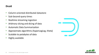 Interactive real-time dashboards on data streams using Kafka, Druid ...