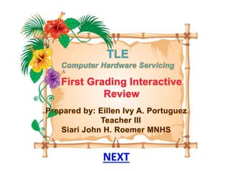 Computer Hardware Servicing | PPT