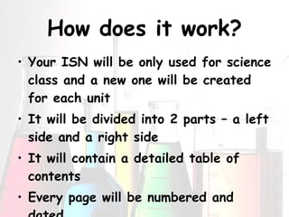Interactive Science Notebooks 2009 | PPT