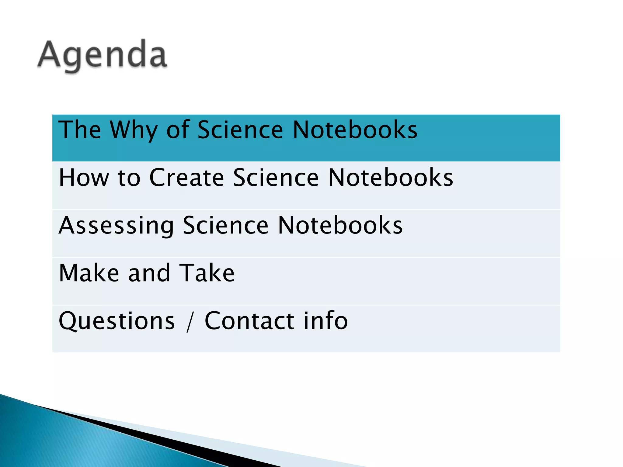 Interactive Science Notebooks explained | PPTX