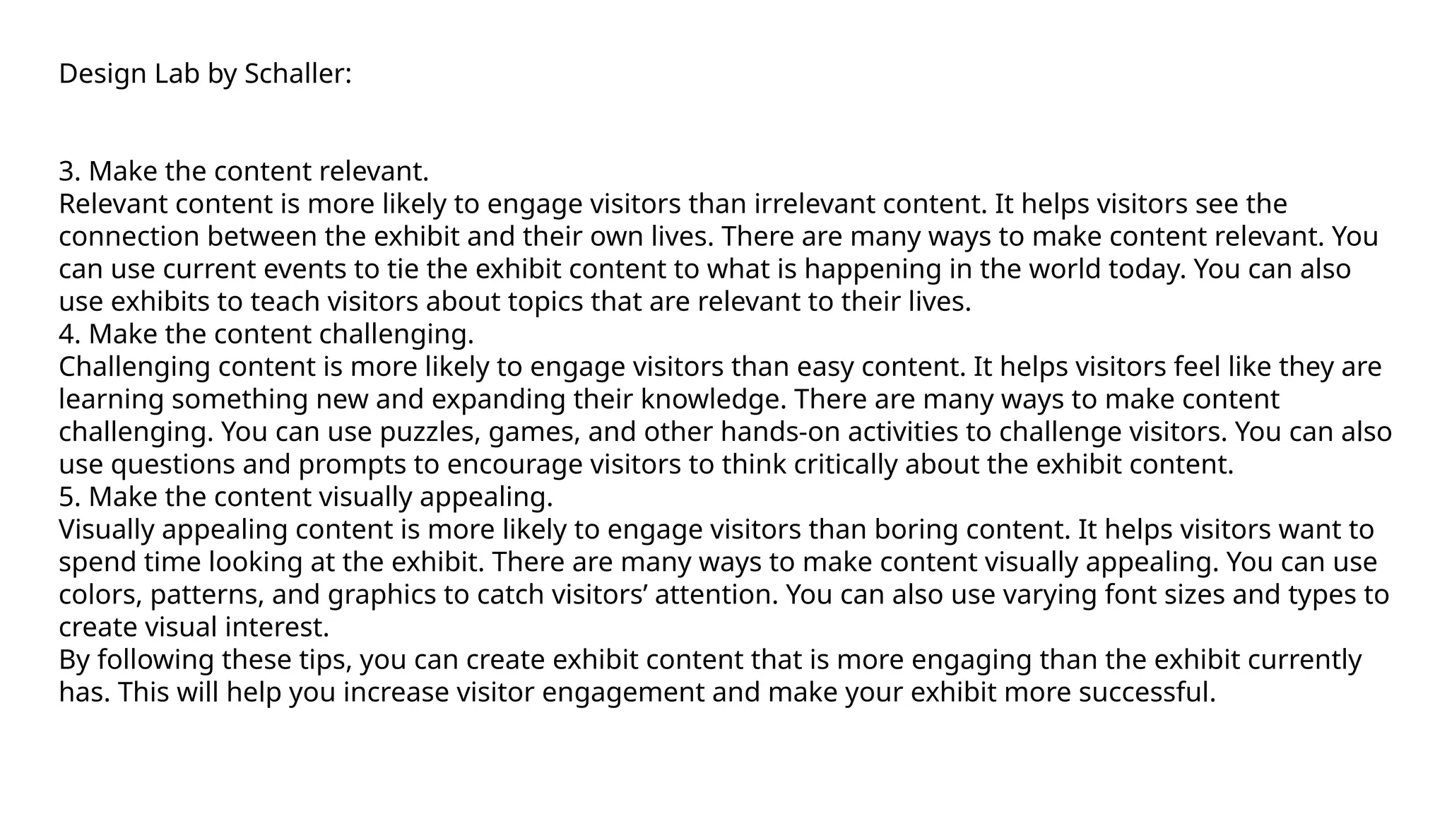 Interactives in museum - guidelines and case studies | PPTX