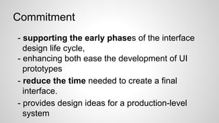 Interactive sketching for the early stages of user interface design | PPT