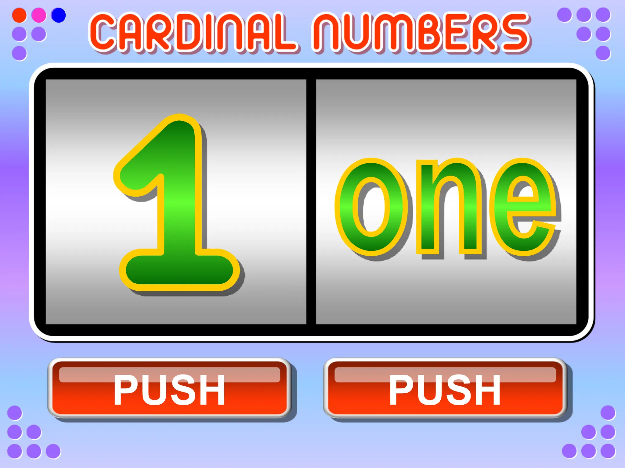 Diapositivas interactivas sobre los números | PPT