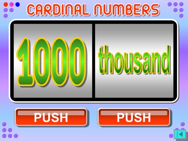 Diapositivas interactivas sobre los números | PPT