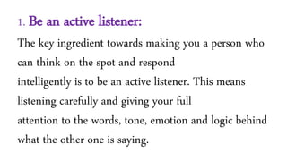 Interactivespeaking | PPTX