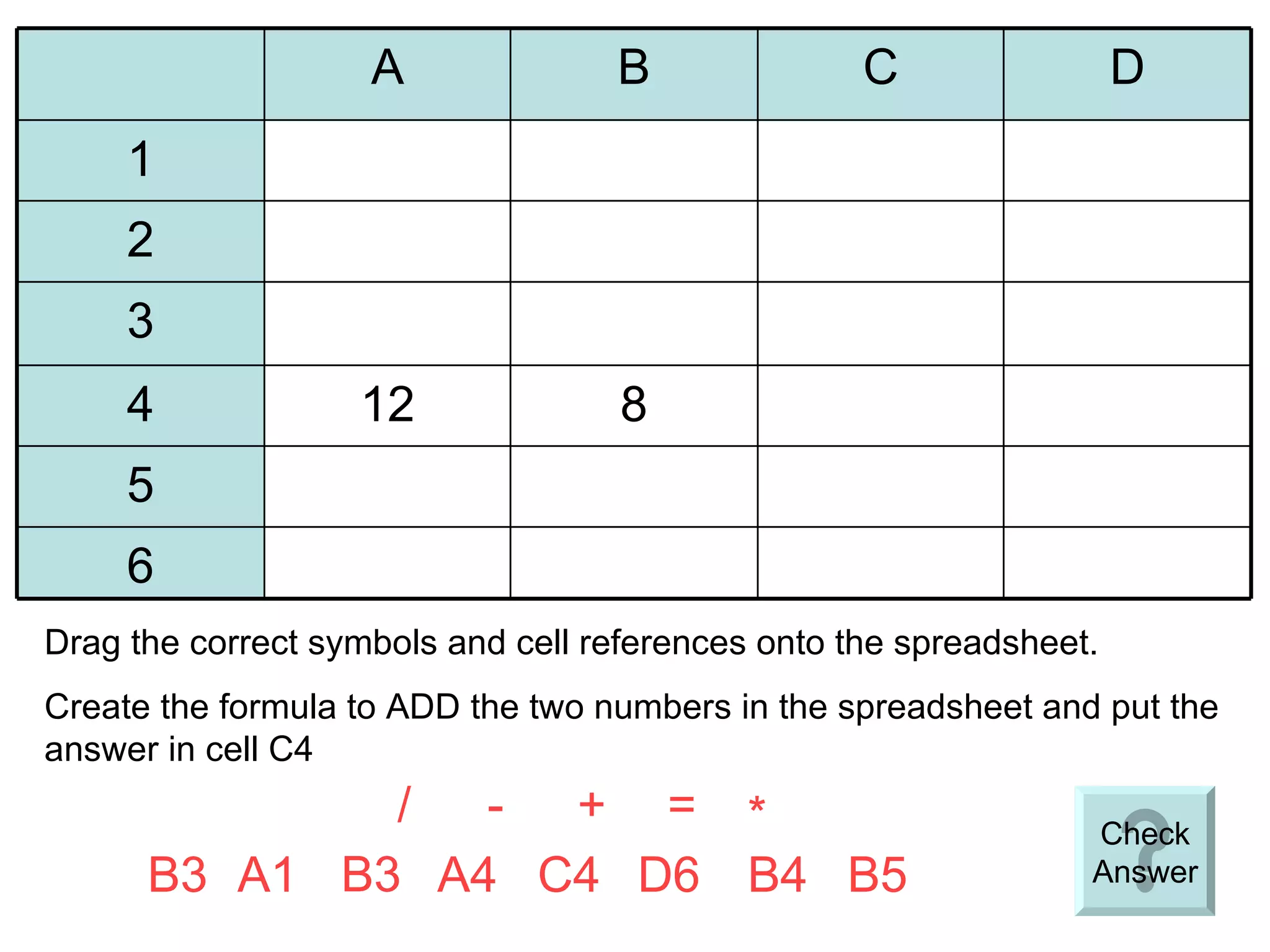 Interactive spreadsheet basics[1] | PPT