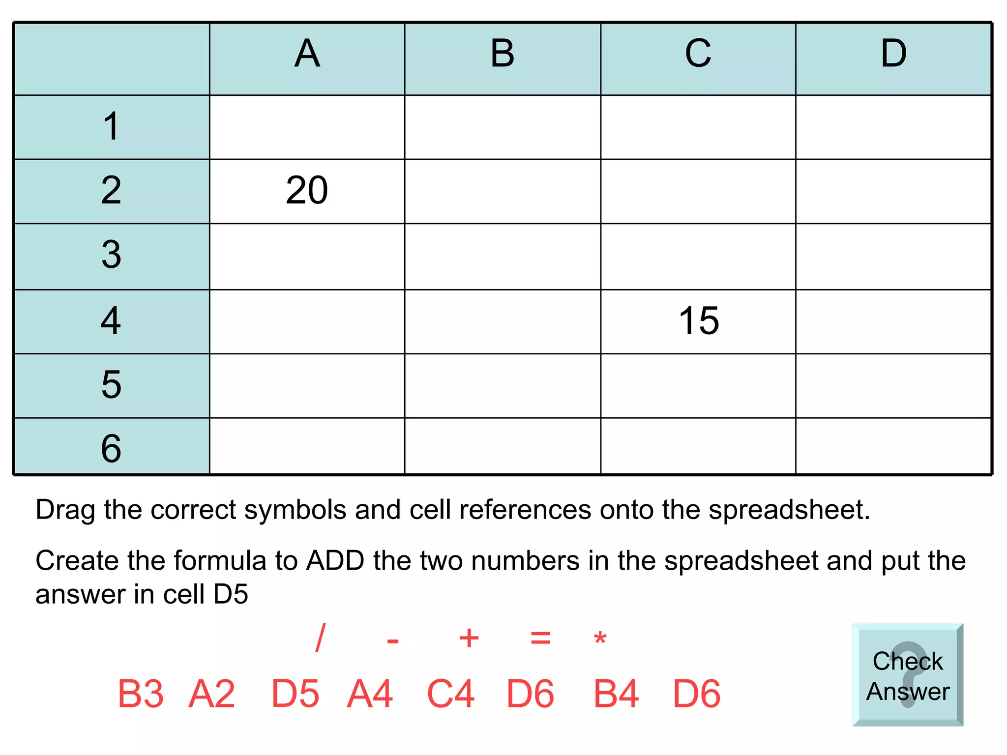 Interactive spreadsheet basics[1] | PPT