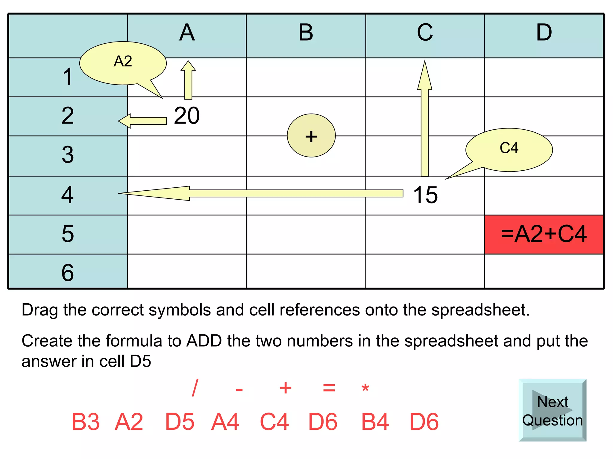 Interactive spreadsheet basics[1] | PPT