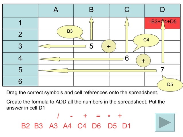 Interactive spreadsheet basics[1] | PPT | Technology & Computing