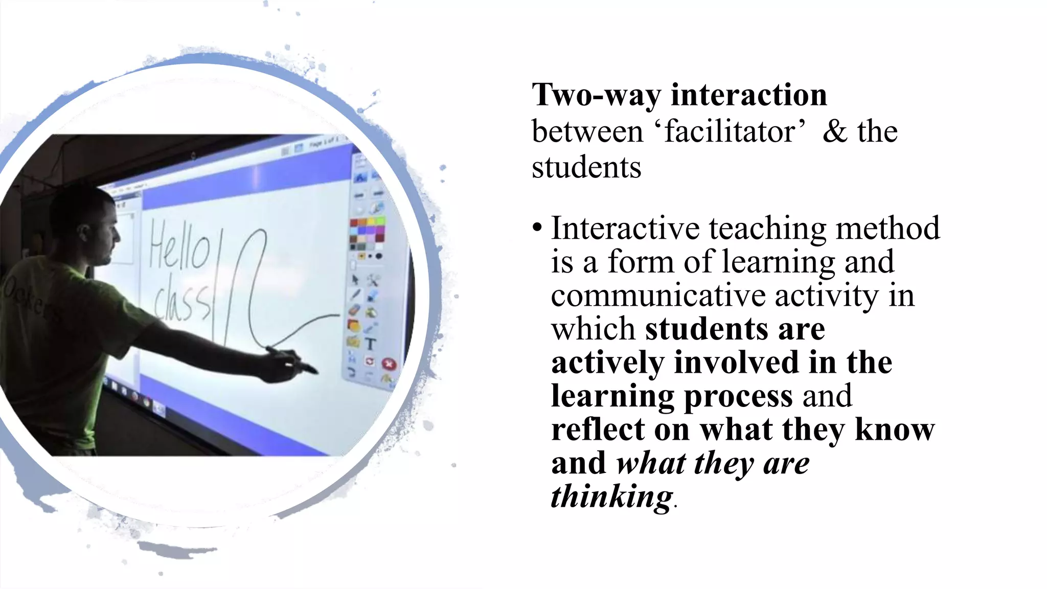 Interactive teaching | PPTX