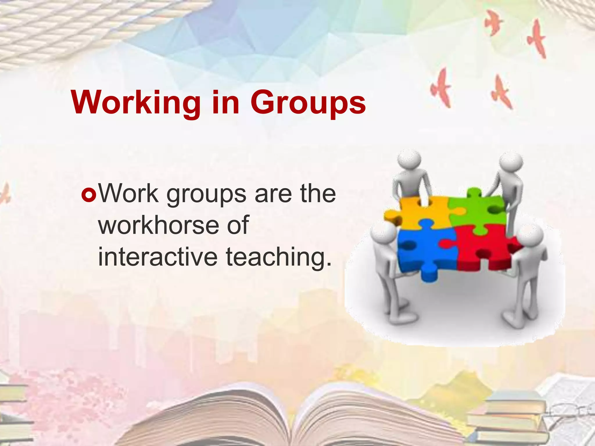 Interactive teaching and interactive learning | PPTX