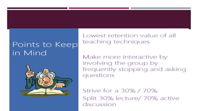 Advanced Techniques of Instruction Unit II - Interactive Teaching ...