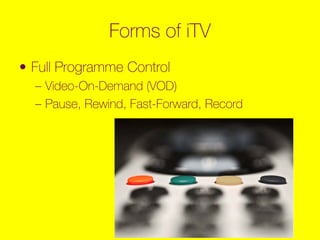 Interactive television (i tv) | PDF