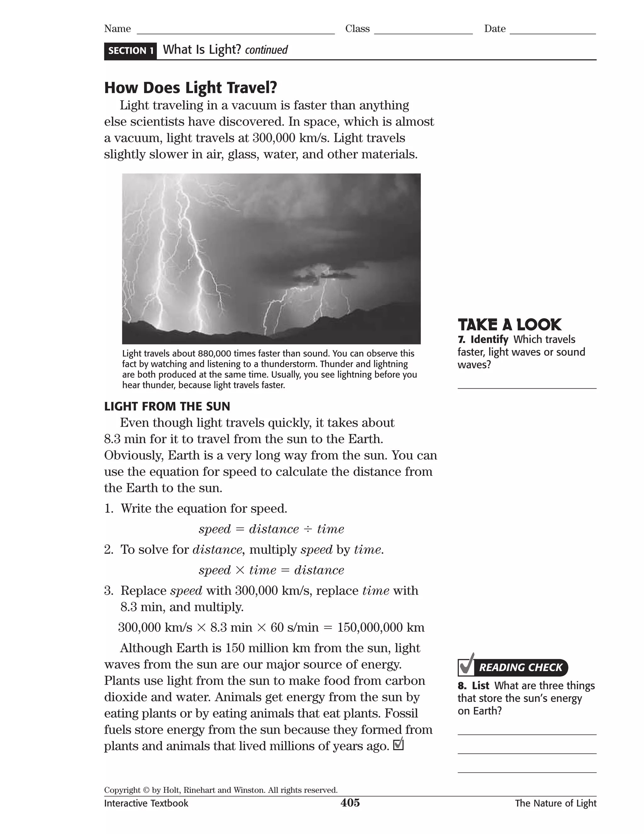 Interactive Textbook Ch. 20 The Energy of Waves | PDF