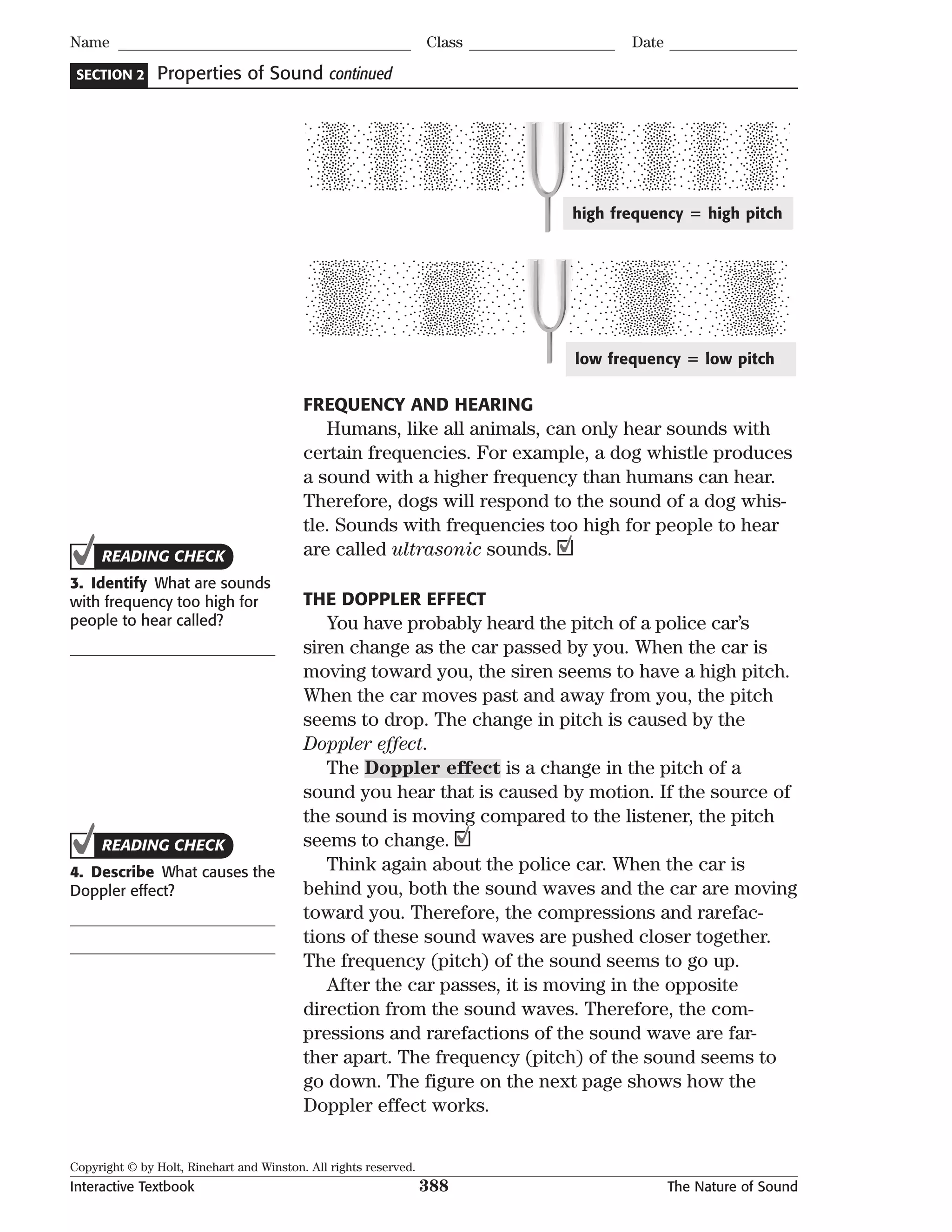 Interactive Textbook Ch. 21 The Nature of Sound | PDF