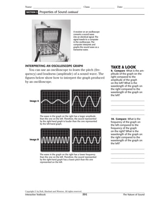 Interactive Textbook Ch. 21 The Nature of Sound | PDF