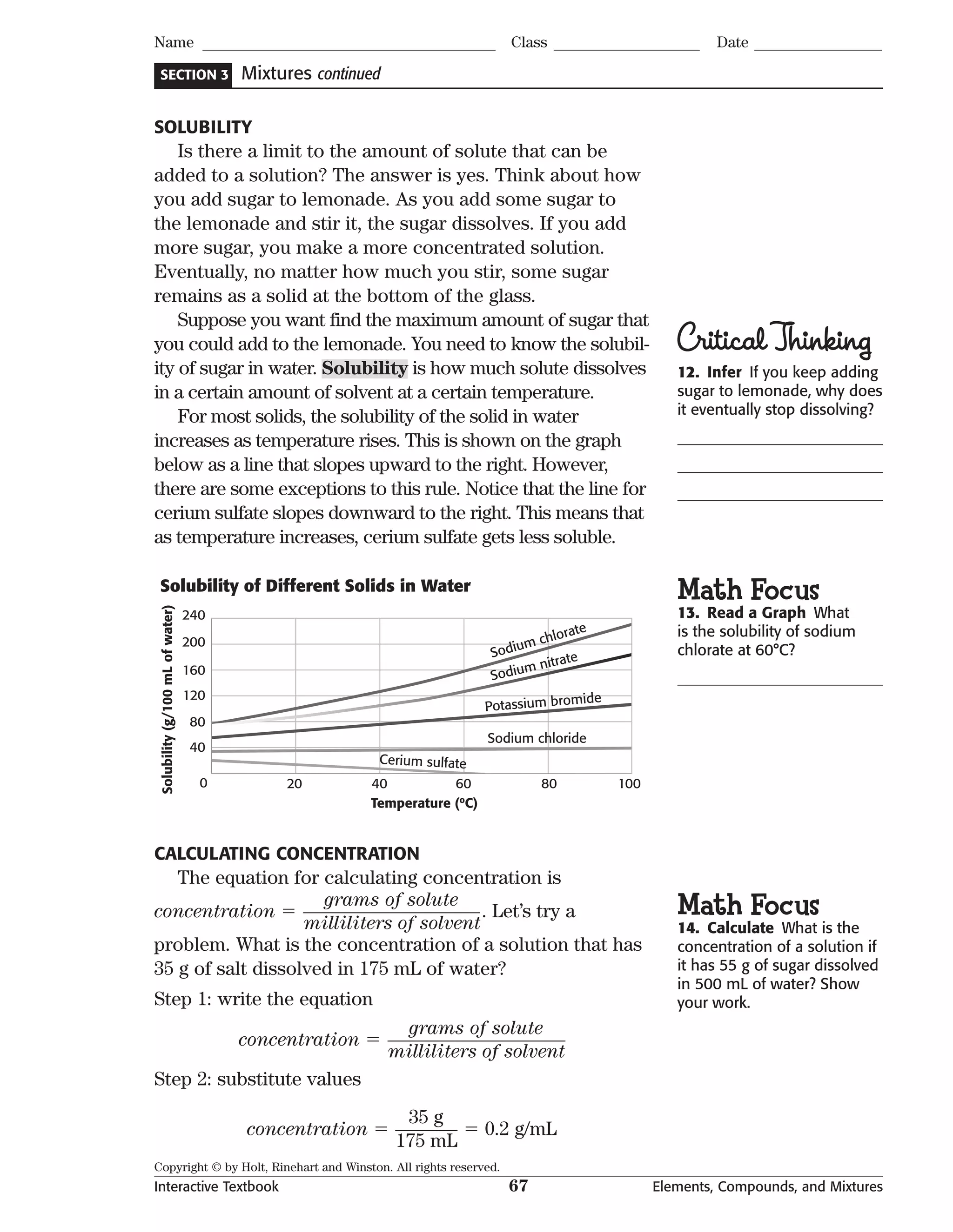 Interactive textbook ch. 4 elements, compounds & mixtures | PDF