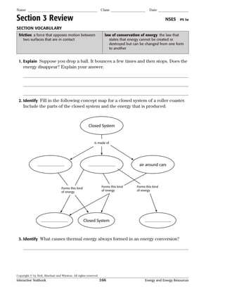 Interactive textbook ch. 9 energy and energy resources | PDF