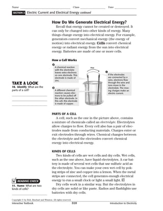 Interactive textbook ch. 17 introduction to electricity | PDF ...