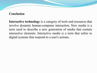 Interactive tools | PPTX