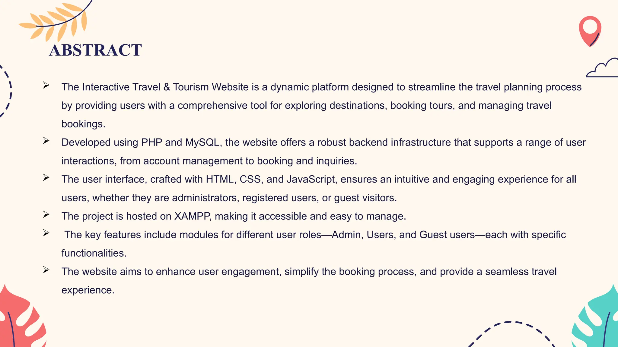 Interactive Travel & Tourism Website.pptx