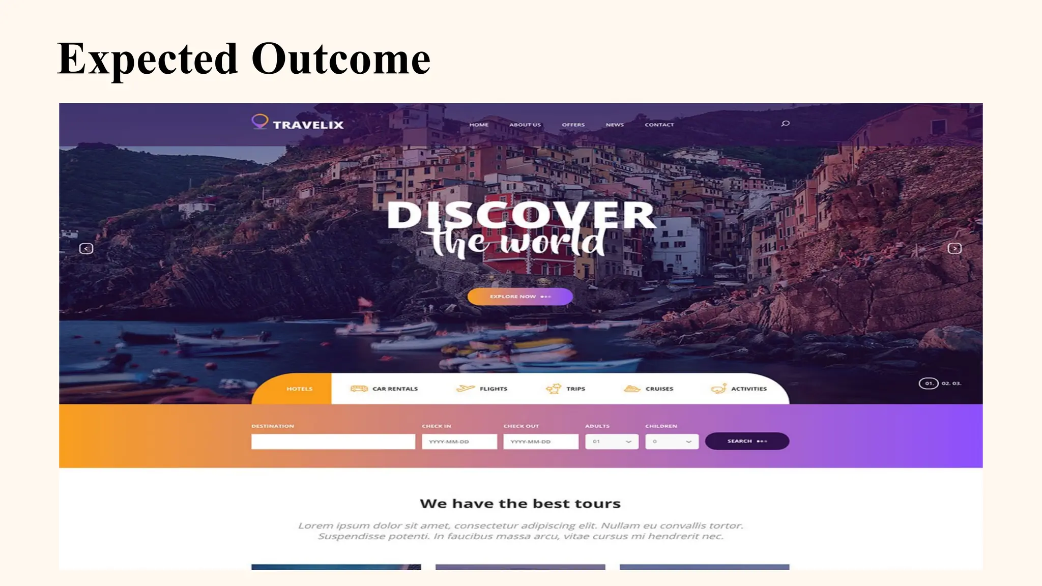 Interactive Travel & Tourism Website.pptx