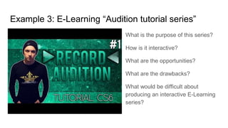 Interactive films: lesson 1 - an introduction | PPT | Free Download