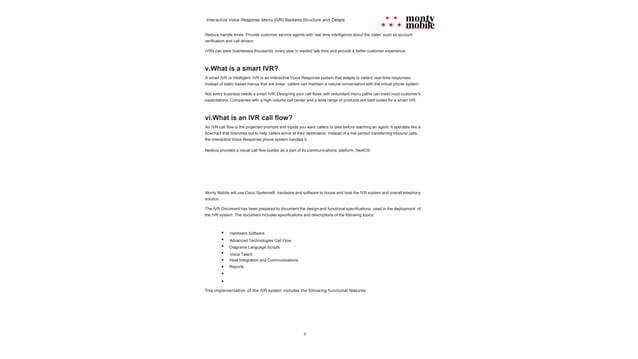 Interactive Voice Response Menu (IVR) Backend Structure and Details .pptx