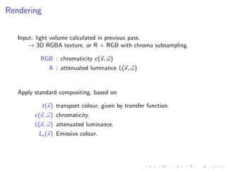 Interactive Volumetric Lighting Simulating Scattering and Shadowing | PPT
