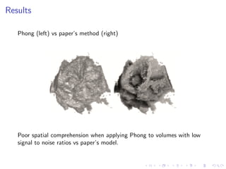 Interactive Volumetric Lighting Simulating Scattering and Shadowing | PPT